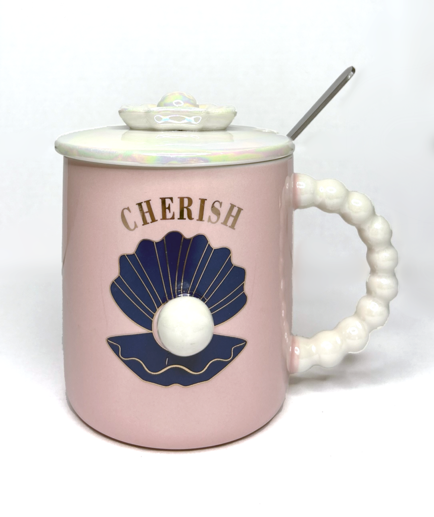 Shell & Pearl Mermaid Mug – Mermaidery